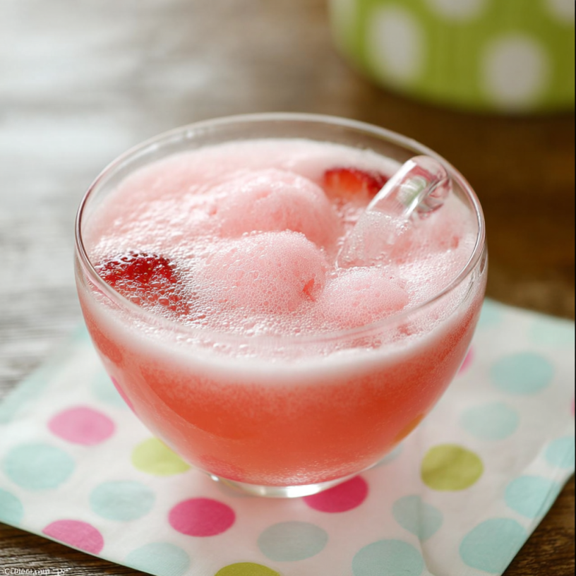 Your Simple Sparkling Strawberry Celebration Punch
