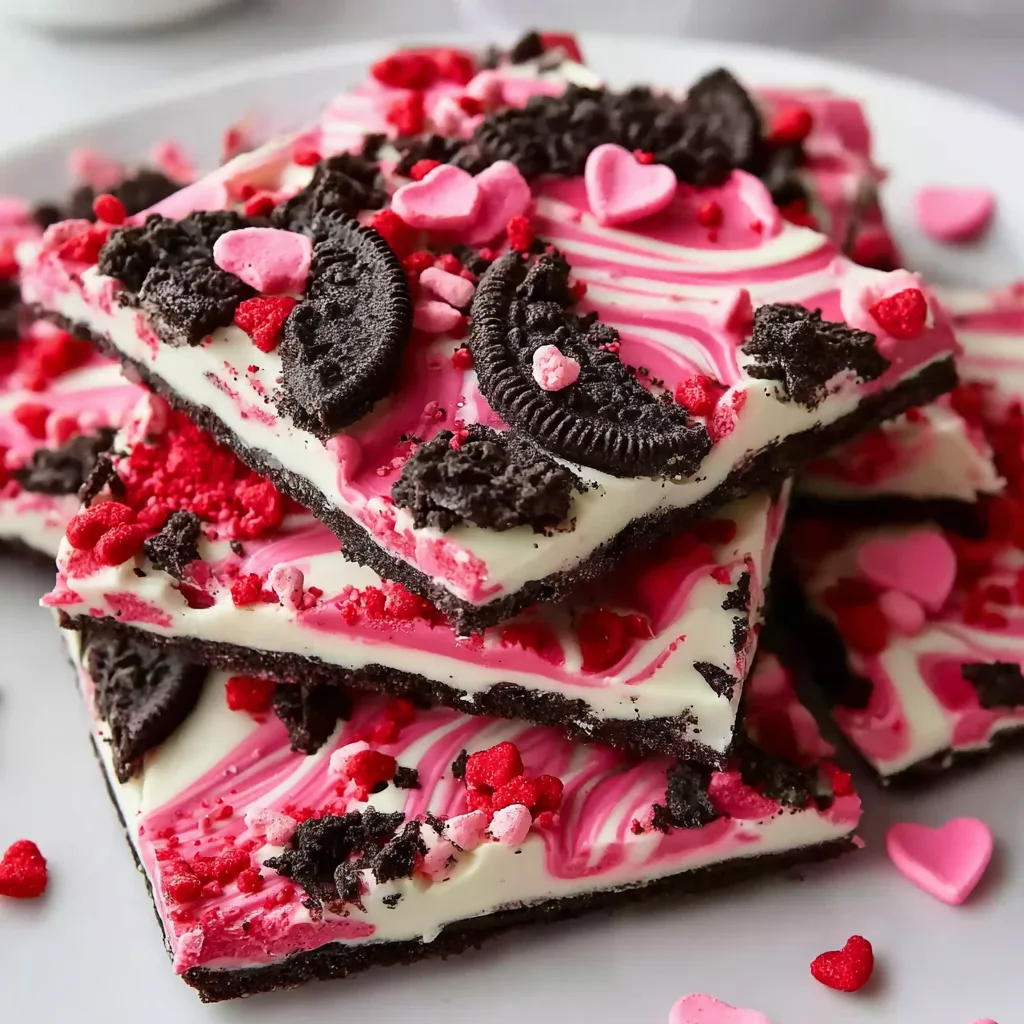 Love Struck Oreo Bark Bliss!: Easy Valentines Treat